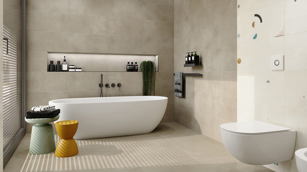 Obklady do koupelny RAKO Extra | GRES