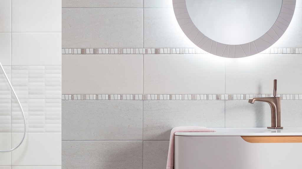 Obklady do koupelny RAKO Garda 20x40 cm | GRES