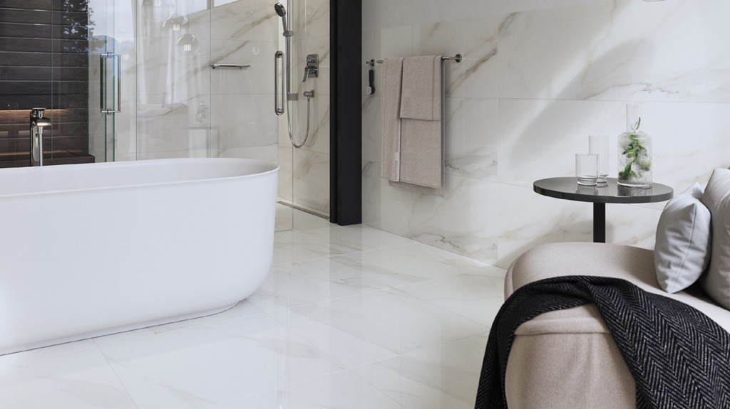 Obklady do koupelny RAKO Cava | GRES