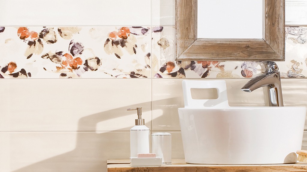 Retro obklady do koupelny RAKO Majolika 20x60 cm | GRES