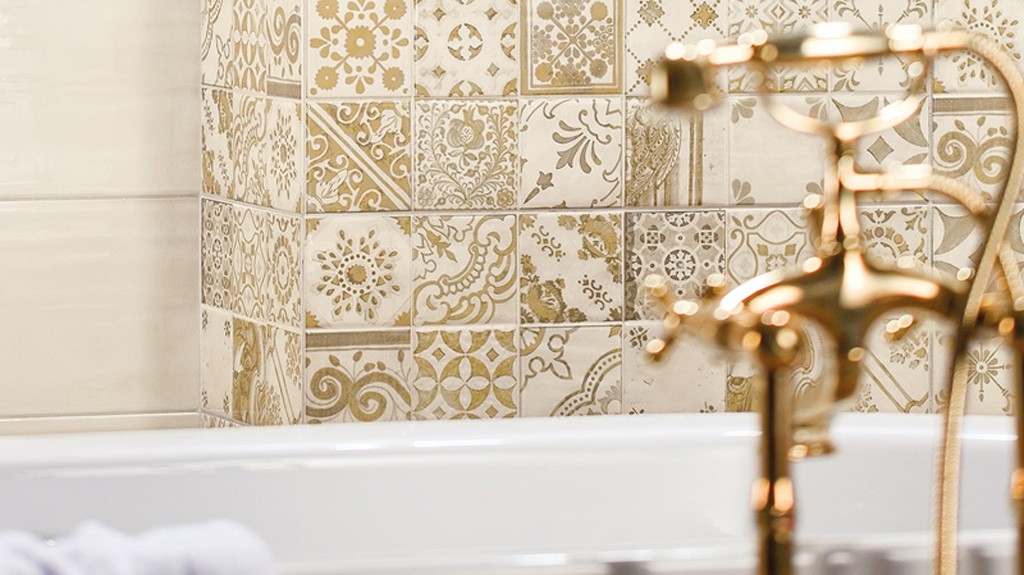 Retro obklady do koupelny RAKO Majolika 20x60 cm | GRES