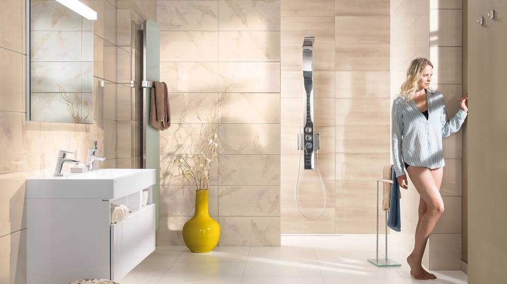 Obklady do koupelny RAKO Poem | GRES