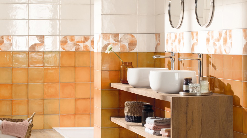 Obklady do koupelny RAKO Retro | GRES