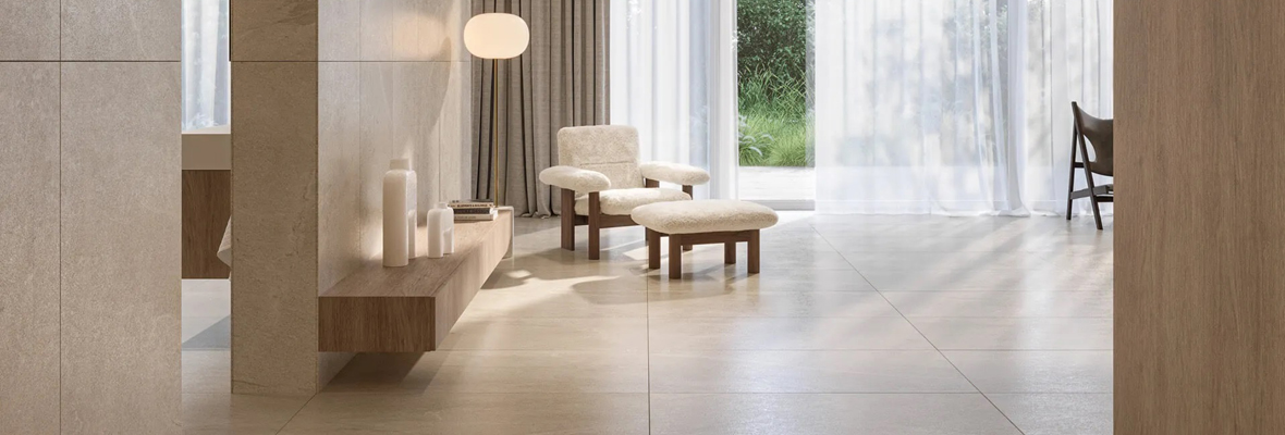 Dlažba Porfir Beige Sugar Lappato Rek. 60x120 | GRES
