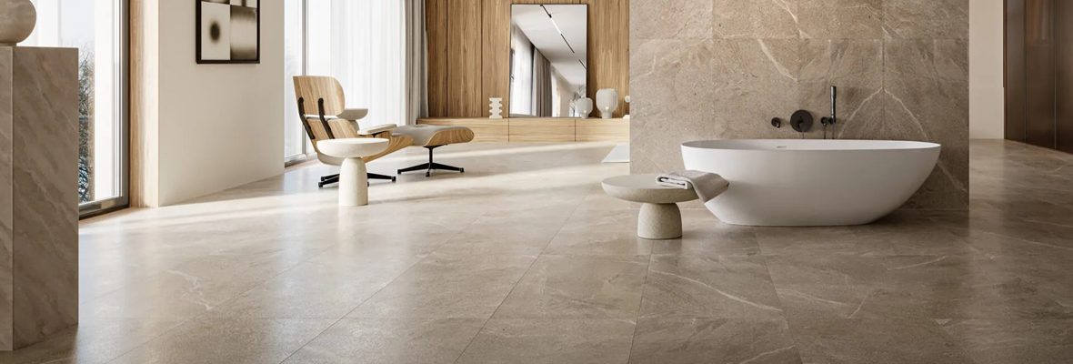 Dlažba Porfir Beige Sugar Lappato Rek. 60x120 | GRES