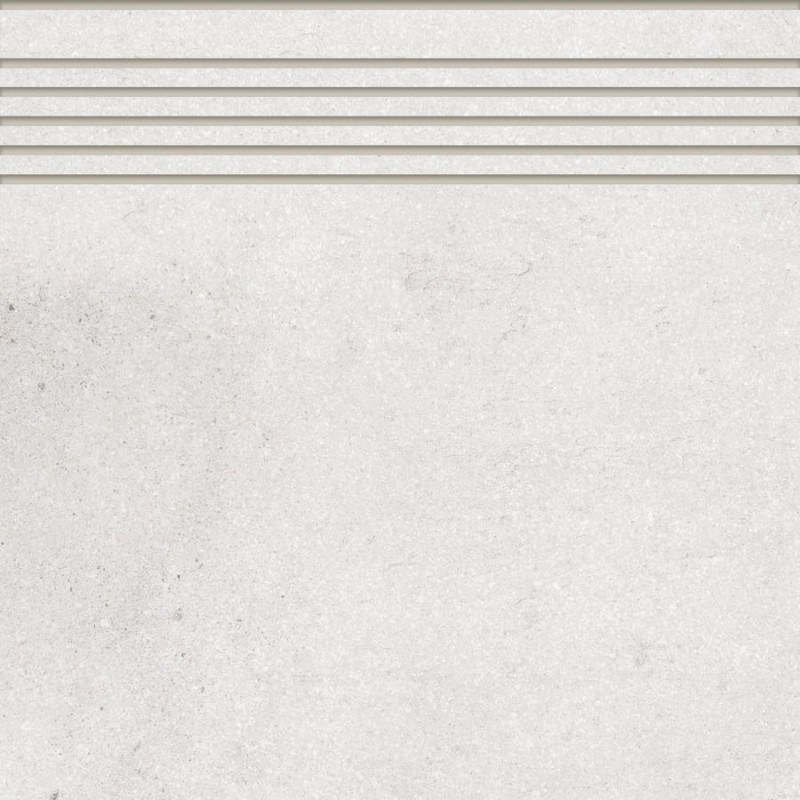 Dlažba RAKO Form DCP3B695 schodovka světle šedá 33x33 | GRES