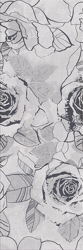 Dekor Snowdrops Inserto Flower 20x60 | GRES