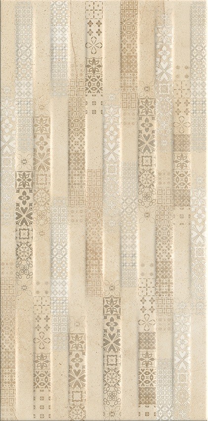 Obklad Nivio PS605 Beige Patchwork Mat 29,7x60 | GRES