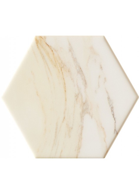 Obklad Flare 2021 Hex White 12,5x11 | GRES